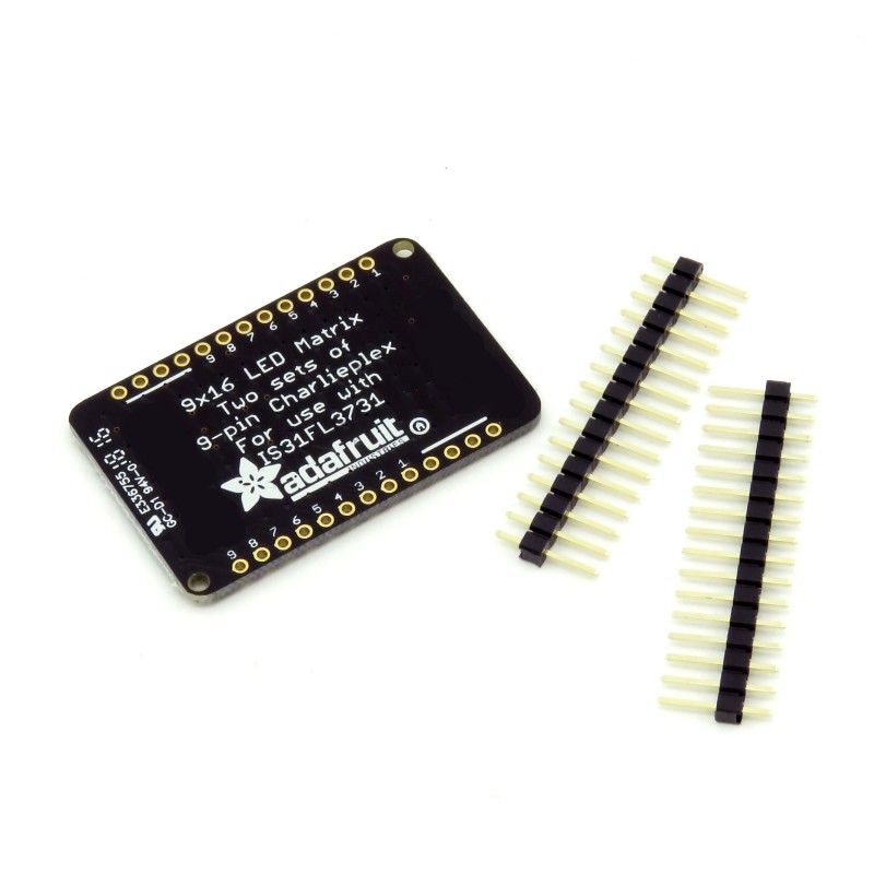 LED Charlieplexed Matrix - 9x16 LEDs - BLUE - Kamami on-line store