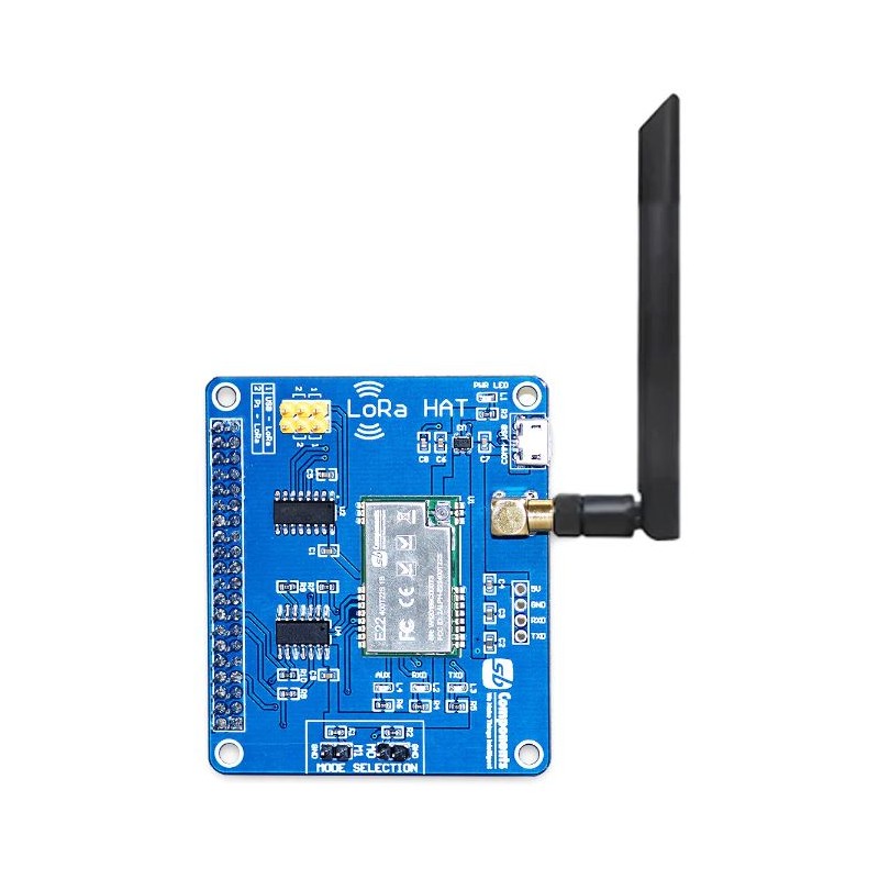 Raspberry Pi LoRa HAT - płytka rozszerzeń z modułem LoRa 433 MHz dla ...
