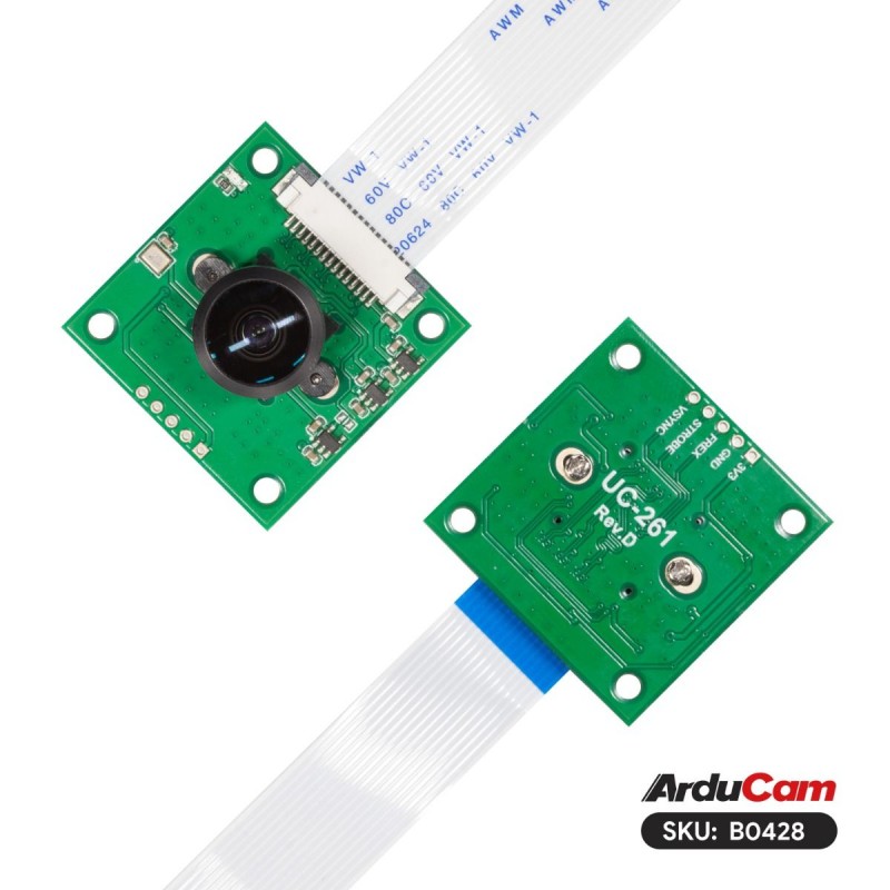 ArduCAM Ultra Wide Angle Fisheye 5MP OV5647 - 5MP OV5647 camera module for Raspberry Pi - Kamami ...