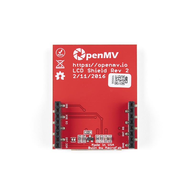 OpenMV LCD Shield - 1.8" LCD display module for OpenMV camera - Kamami ...