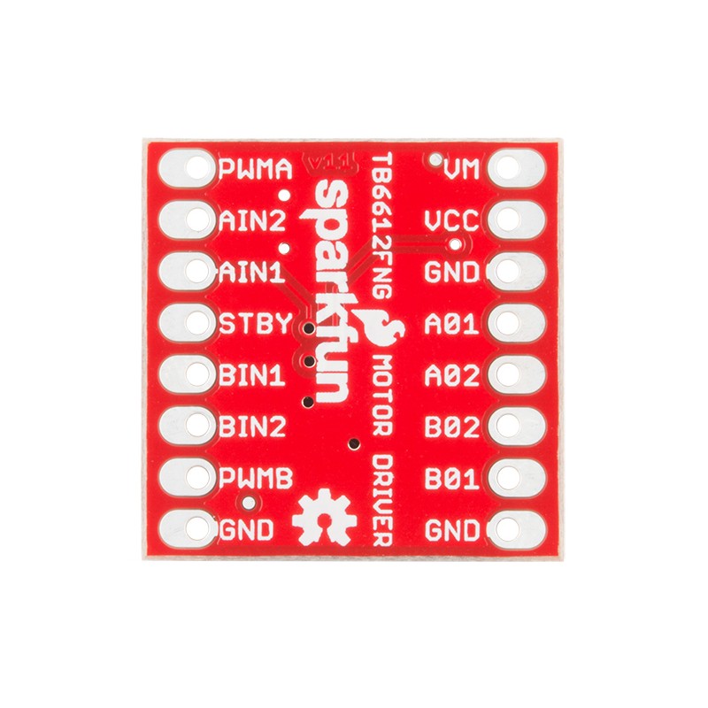 Dual TB6612FNG (1A) - dual DC motor controller - Kamami on-line store