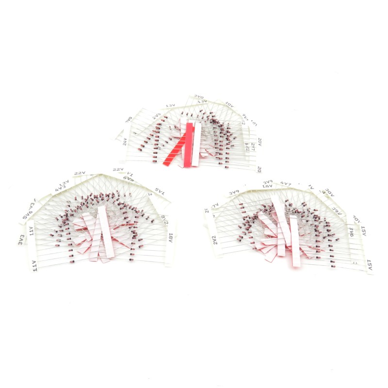 Zestaw diod Zenera 300szt. - sklep Kamami