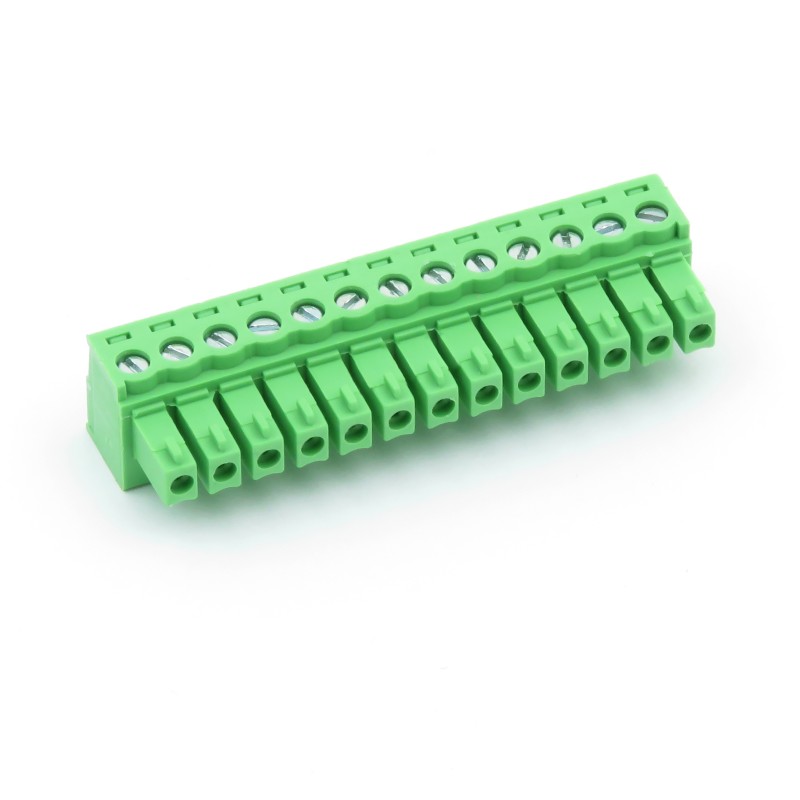 15EDGK-3.81-13P - Female terminal block, 13-pin, pitch 3.81 mm - Kamami ...