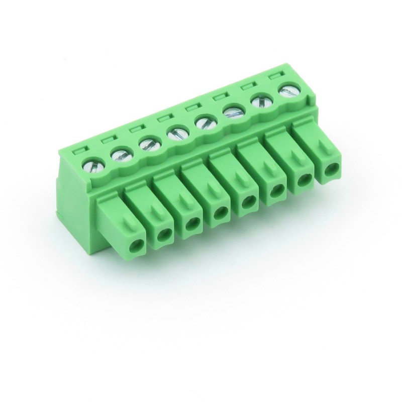 15EDGK-3.81-8P - Female terminal block, 8-pin, pitch 3.81 mm - Kamami ...