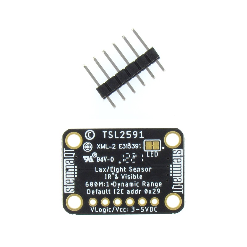 STEMMA QT TSL2591 High Dynamic Range Digital Light Sensor - module with ...