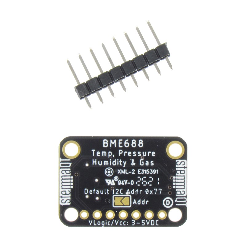 STEMMA QT BME688 Temperature, Humidity, Pressure and Gas Sensor ...