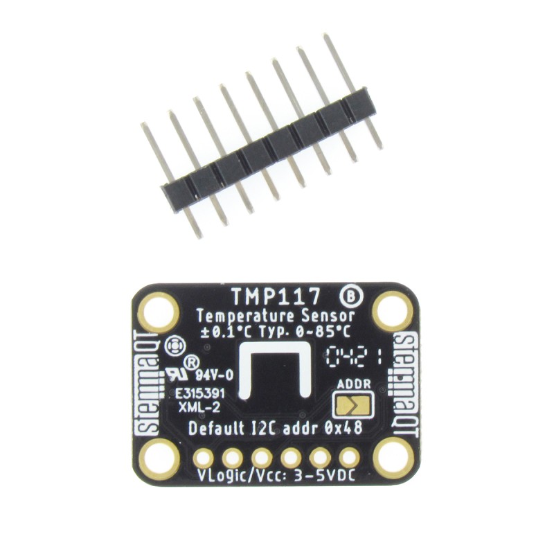 STEMMA QT TMP117 ± 0.1°C High Accuracy I2C Temperature Sensor - module ...