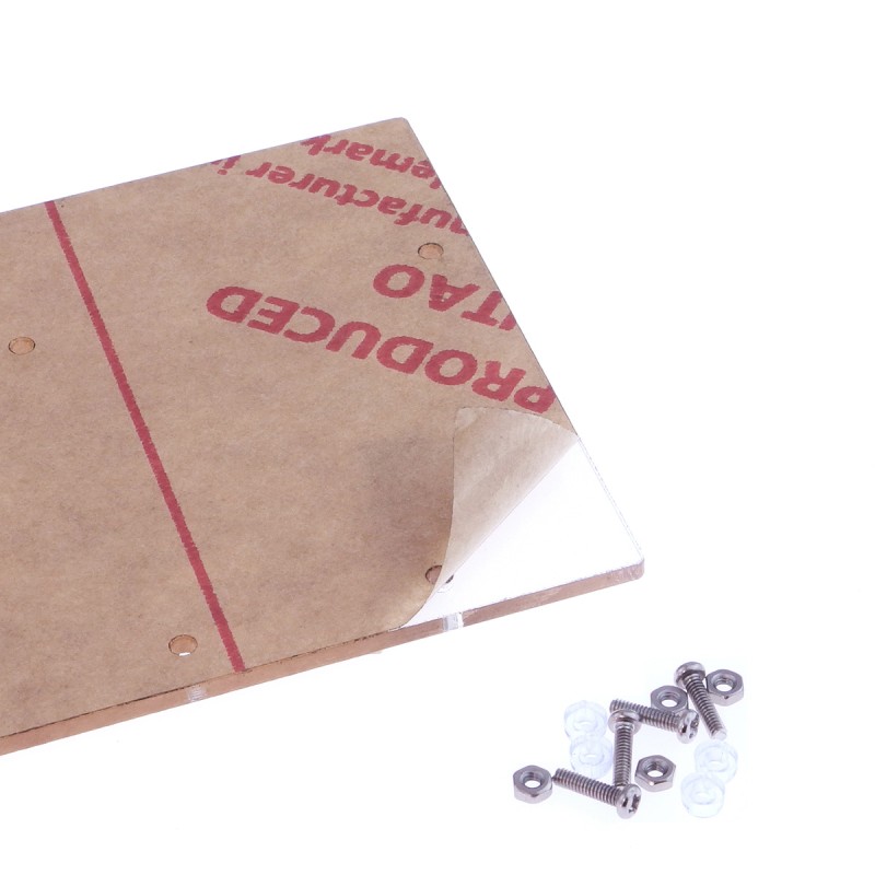 Transparent stand for Arduino UNO and contact plate - Kamami on-line store