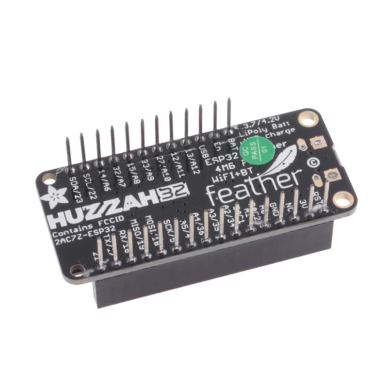 Adafruit HUZZAH32 - Feather module with Wi-Fi ESP32 (with soldered ...