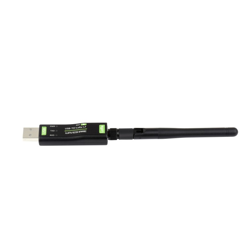 Moduł USB-TO-LoRa-LF-B LoRa 433MHz z interfejsem USB - Waveshare 24514 ...
