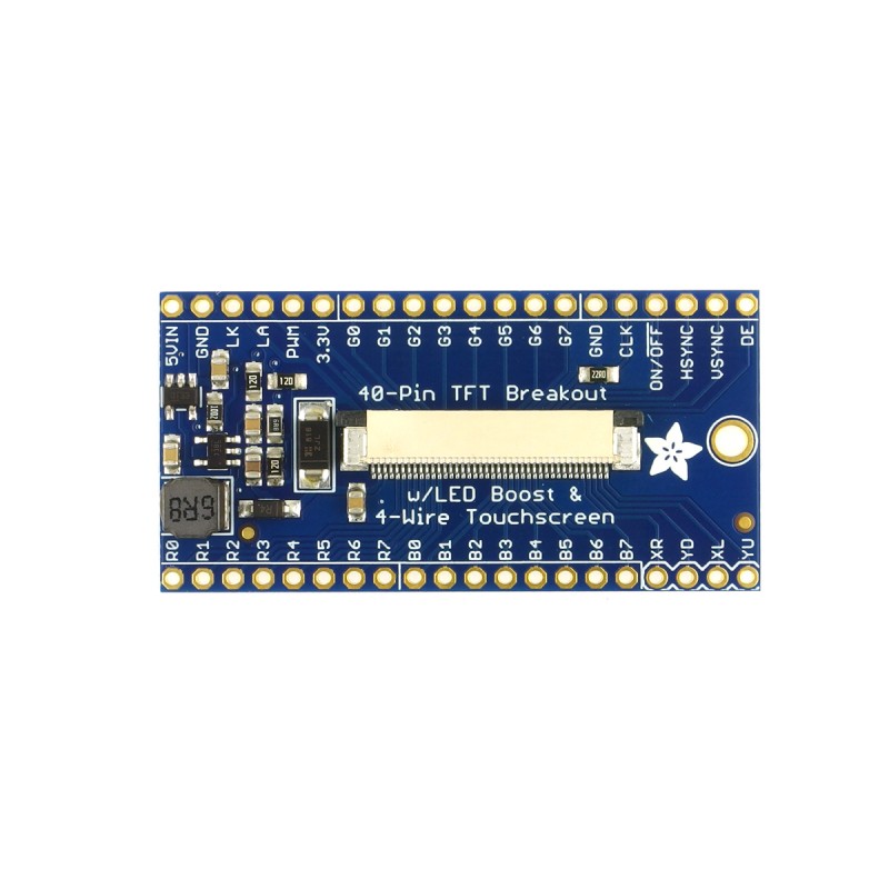 40-pin TFT Friend - module with connector for 40-pin TFT displays ...