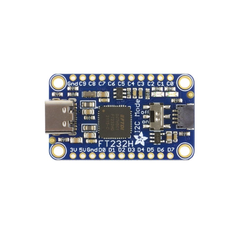 Adafruit FT232H Breakout - General Purpose USB to GPIO+SPI+I2C - Kamami ...