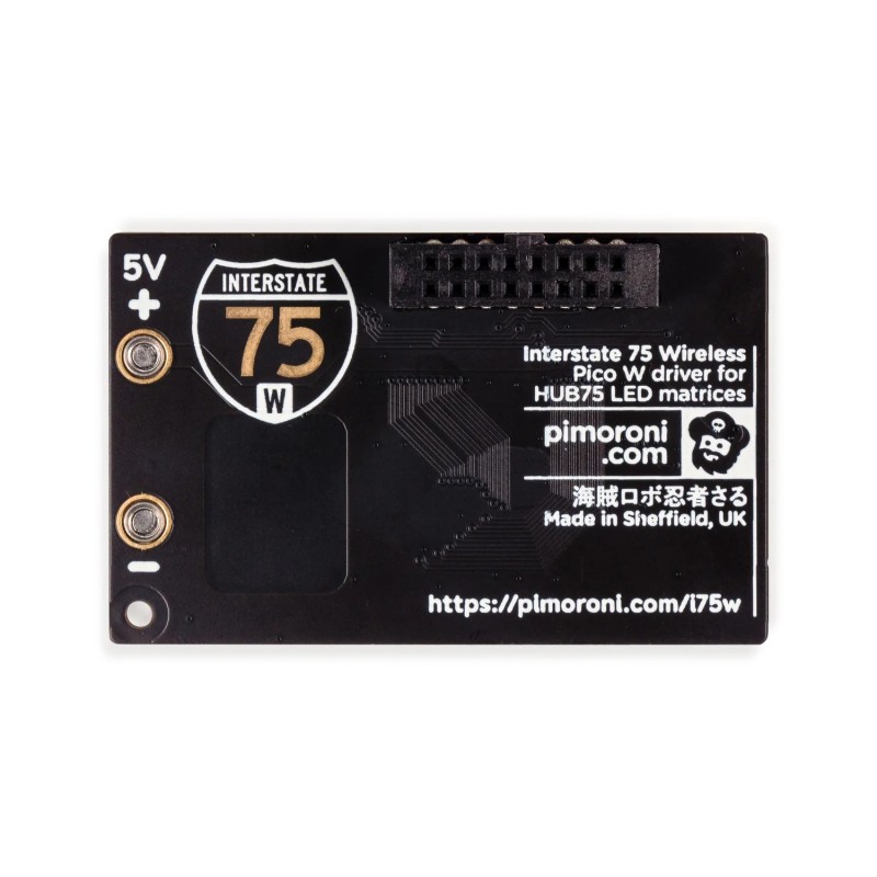 Interstate 75 Matrix Display Module With Raspberry Pi Pico W Kamami On Line Store