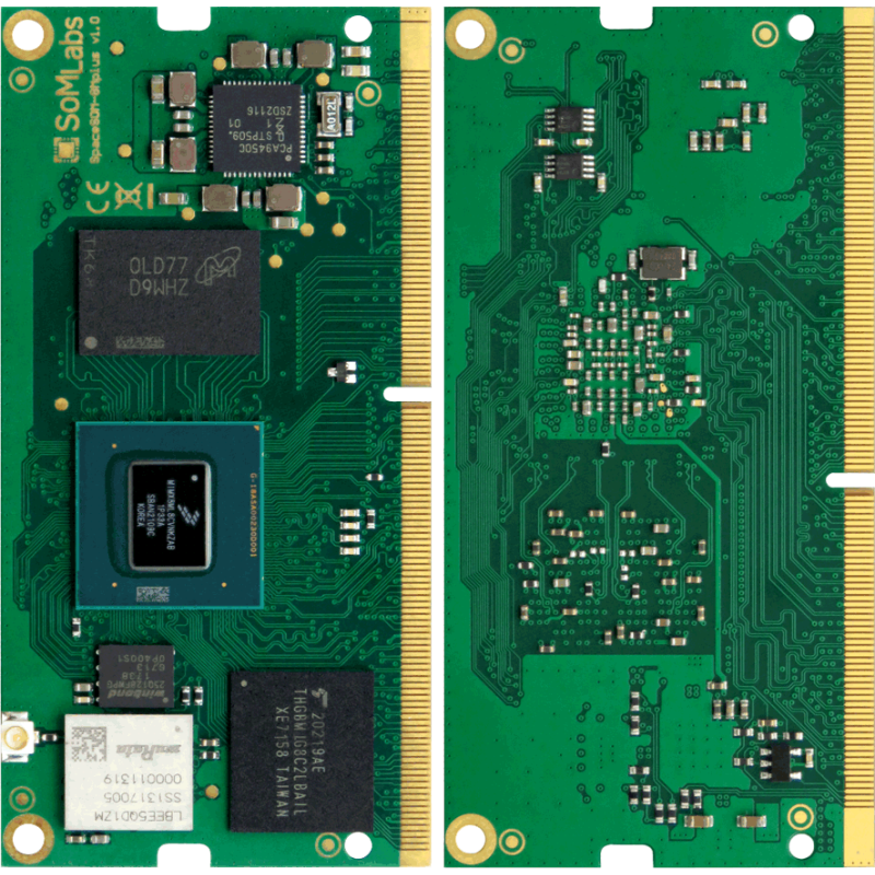 SpaceSOM-8Mplus - module with i.MX8M plus processor, 2GB RAM and 8GB ...