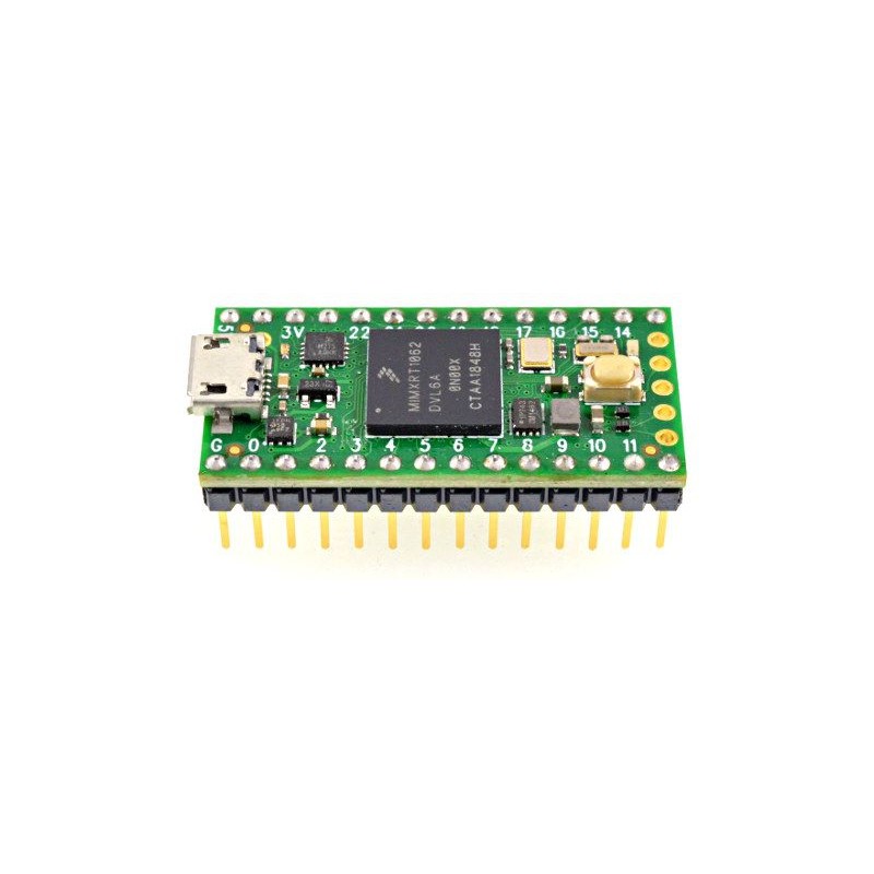 Teensy 4.0 - development board with NXP iMXRT1062 microcontroller (with ...