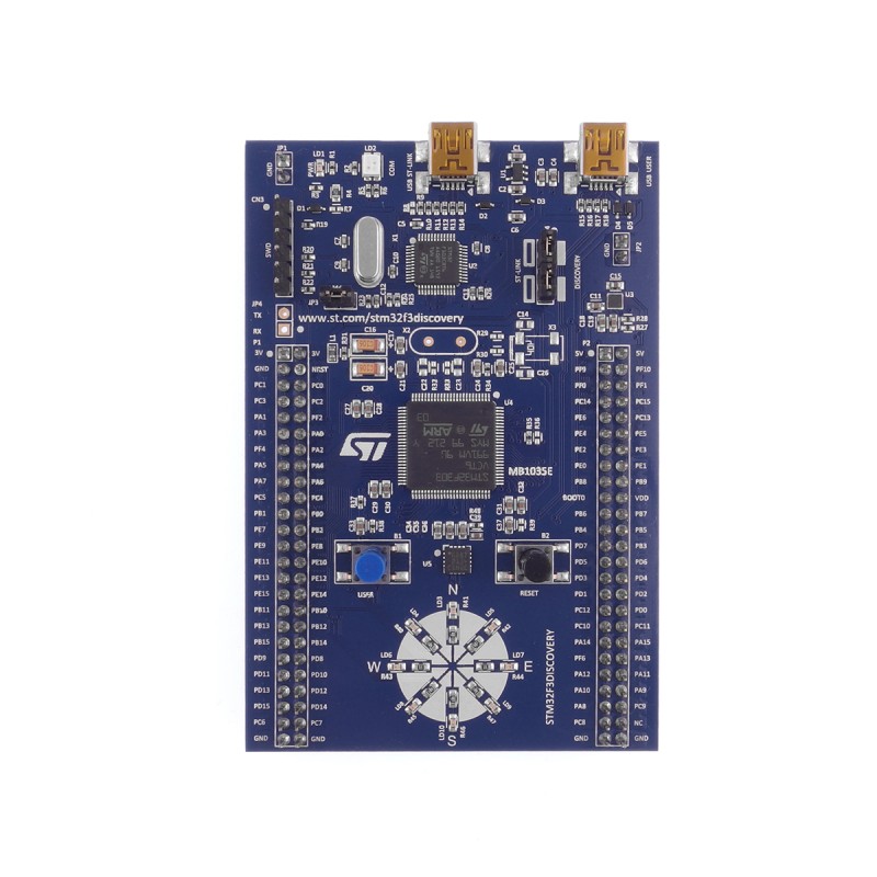 STM32F3DISCOVERY - Discovery kit with STM32F303VC MCU - Kamami on-line store