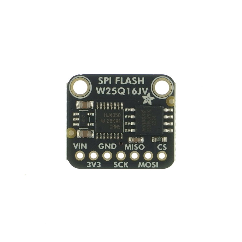 SPI FLASH Breakout - moduł z pamięcią Flash SPI 16Mbit (2MB) W25Q16 - sklep Kamami