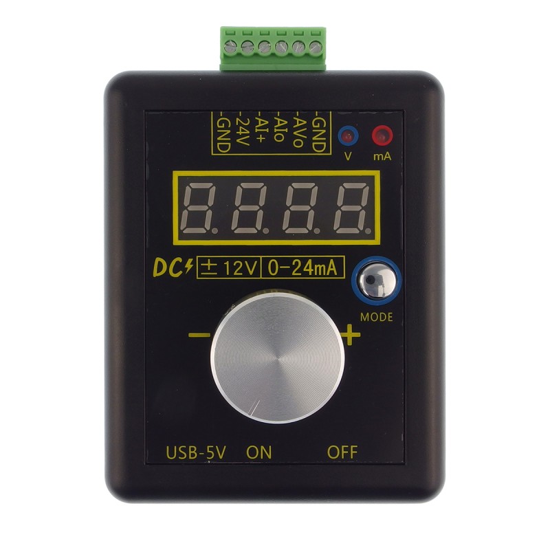 SG-002 - generator sygnałów napięciowych ±12V i prądowych 4-20mA ...