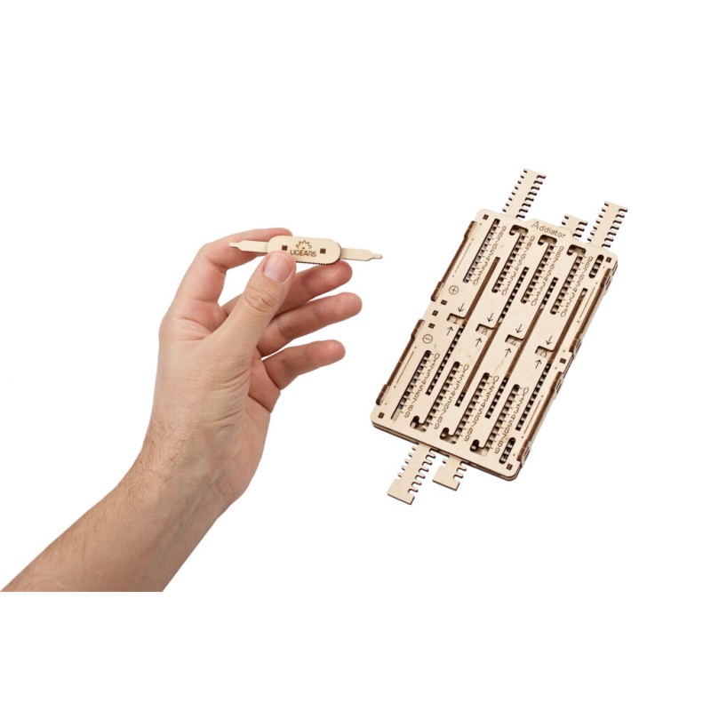 UGears Arithmetic kit 2-in-1 educational mechanical - model kit ...