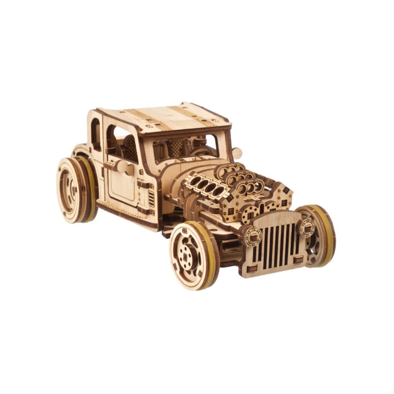 UGears The Hot Rod Furious Mouse - model kit - Kamami on-line store