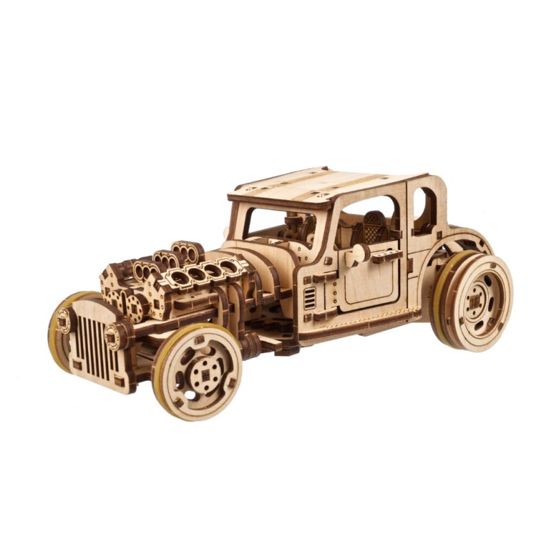 UGears The Hot Rod Furious Mouse - model kit - Kamami on-line store