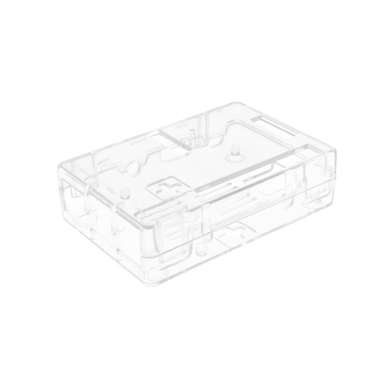 Obudowa do Raspberry Pi 3/2/B+ przezroczysta na zatrzaski - sklep Kamami