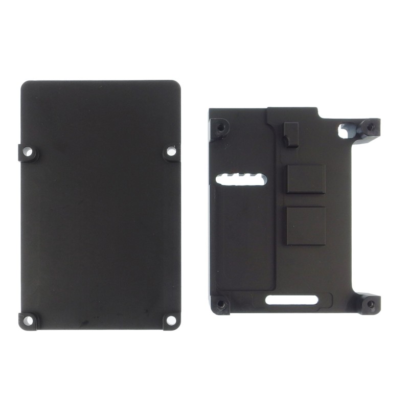 Heat sink case for Raspberry Pi 4 black - Kamami on-line store
