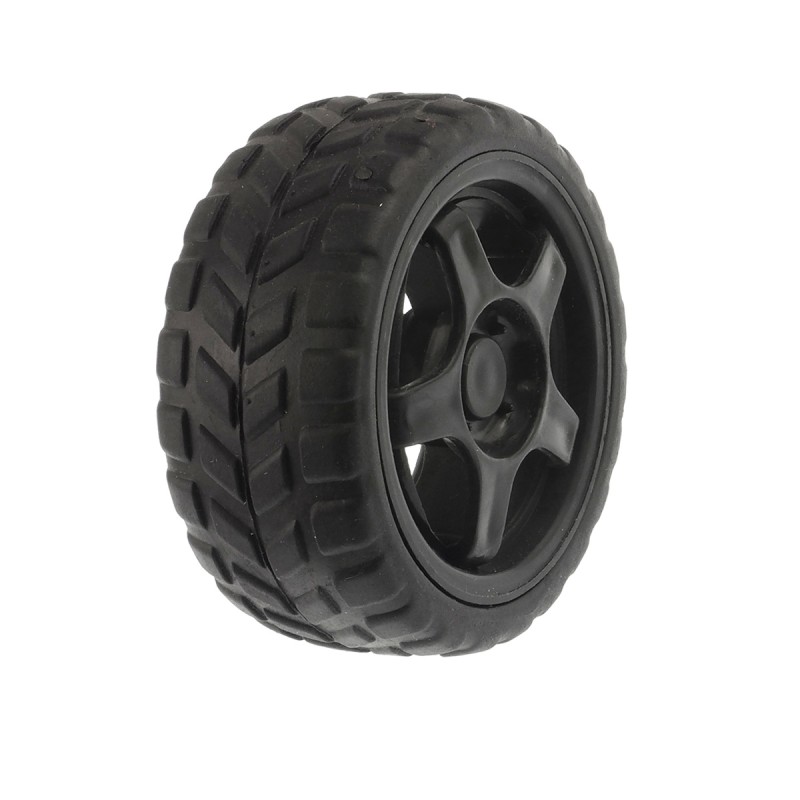 TT motor with plastic gearbox, double-sided shaft and encoder - Kamami ...