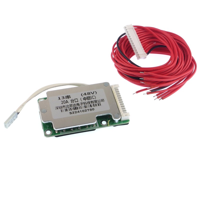 BMS module for 13S, 20A Li-Ion batteries - Kamami on-line store