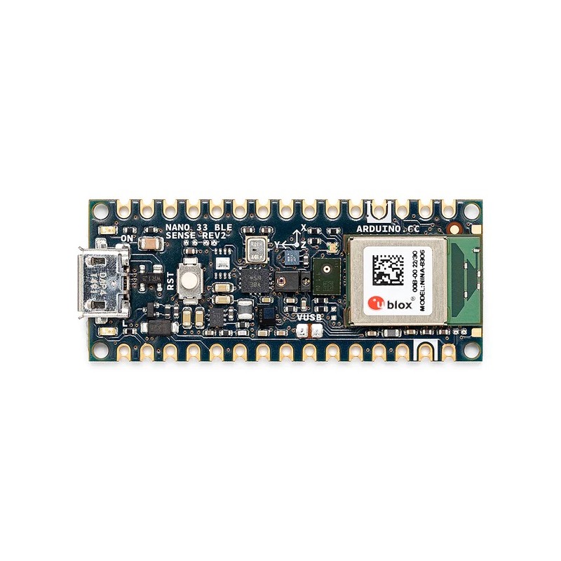 Arduino Nano 33 BLE Sense Rev2 with headers - ABX00070 - Kamami on-line store