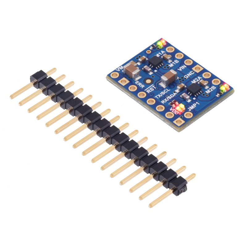 Motoron M2U550 Dual Serial Motor Controller - 2-channel DC motor ...