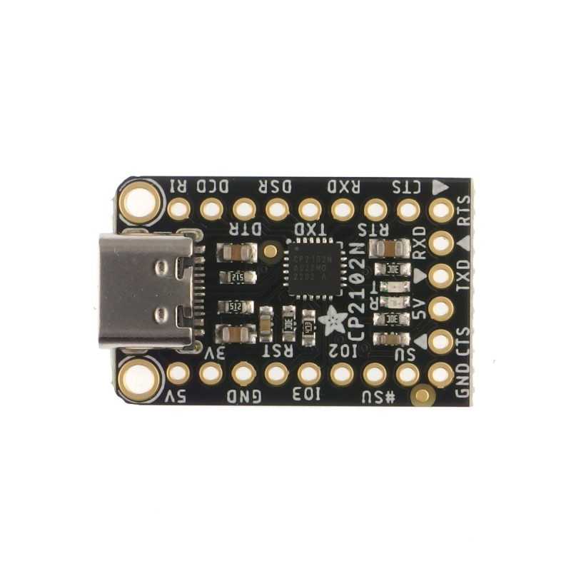 CP2102N Friend - USB-UART converter CP2102N with USB type C connector ...