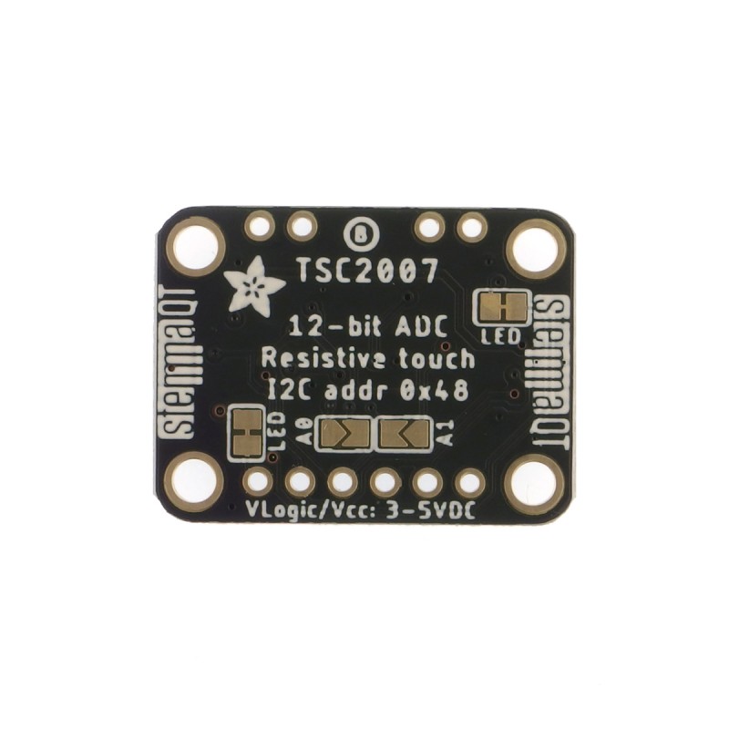 STEMMA QT TSC2007 I2C Resistive Touch Screen Controller - module with a ...