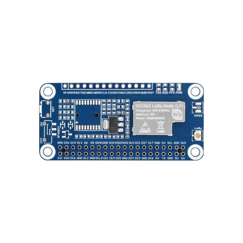 SX1262 433/470M LoRaWAN HAT - extension board with LoRa module for ...