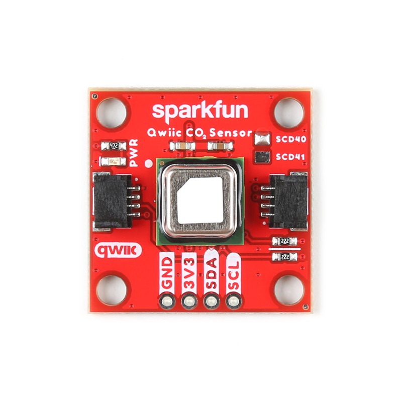 Qwiic CO₂ Humidity and Temperature Sensor module with CO2, temperature ...