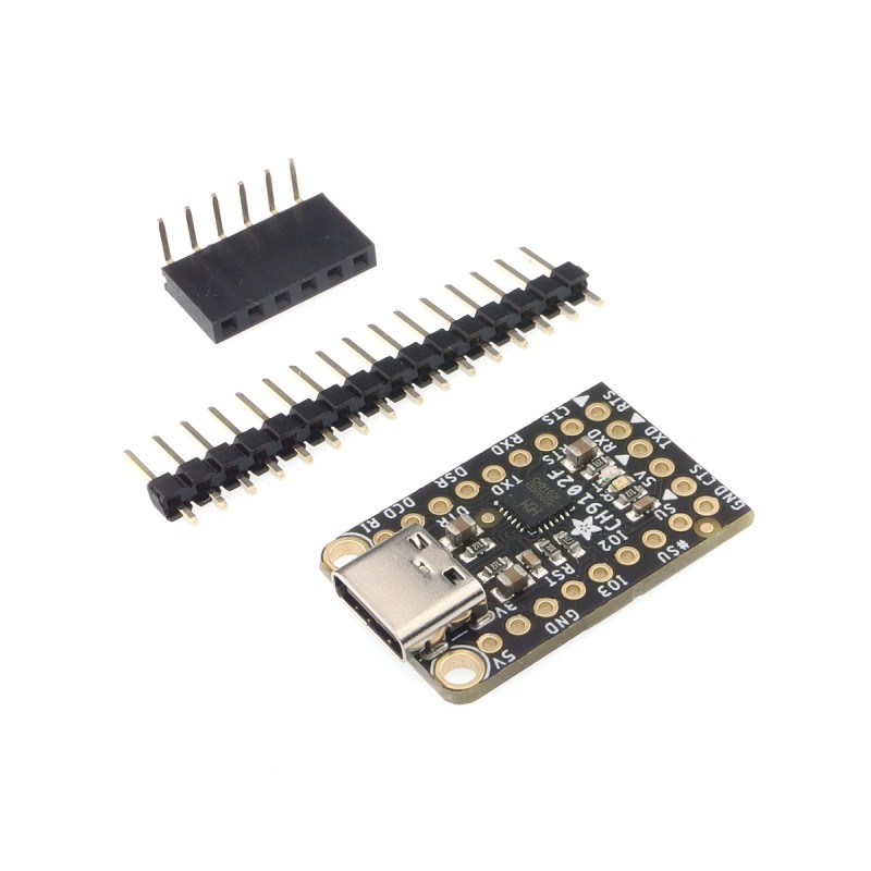 CH9102F Friend - CH9102F USB-UART converter with USB type C connector ...