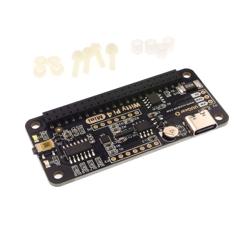 Witty Pi 4 Mini - moduł zarządzania zasilaniem z zegarem RTC do ...