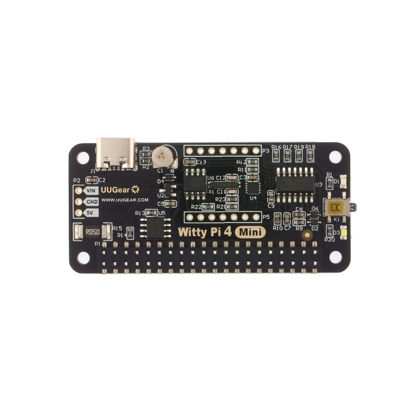 Witty Pi 4 Mini - Power management module with RTC clock for Raspberry Pi - Kamami on-line store