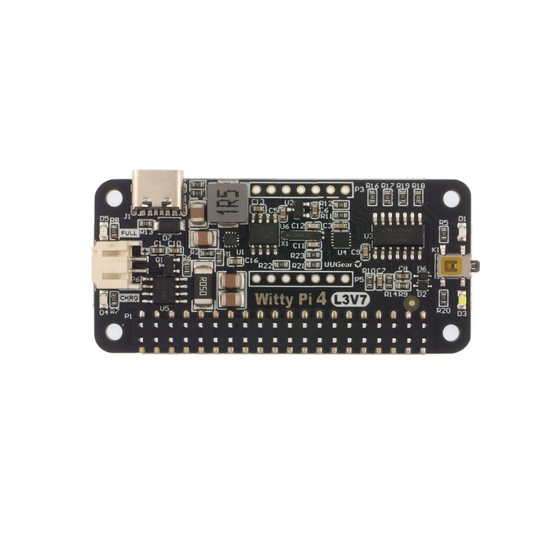 Witty Pi 4 L3V7 - Power management module with RTC clock for Raspberry ...