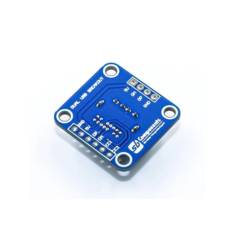 Dual USB Breakout - module with USB type C and USB type A connectors ...