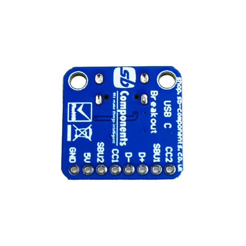 USB Type-C Plug Breakout - module with USB type C connector - Kamami on ...