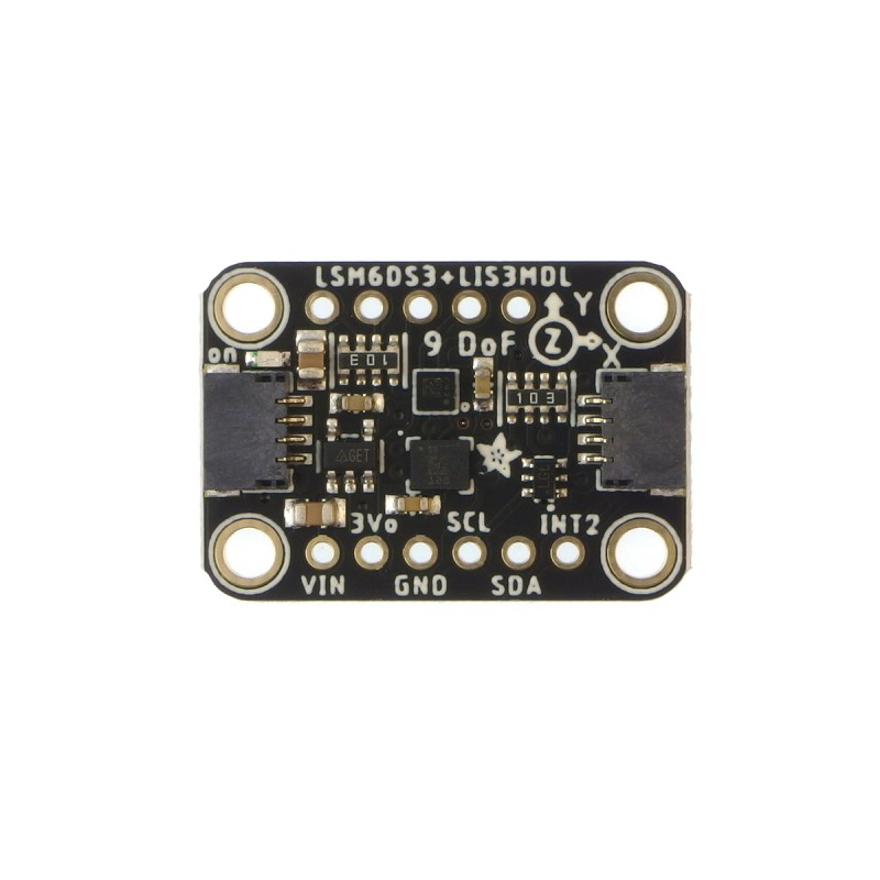 STEMMA QT LSM6DS3TR-C + LIS3MDL Precision 9 DoF IMU - IMU 9 DoF module ...