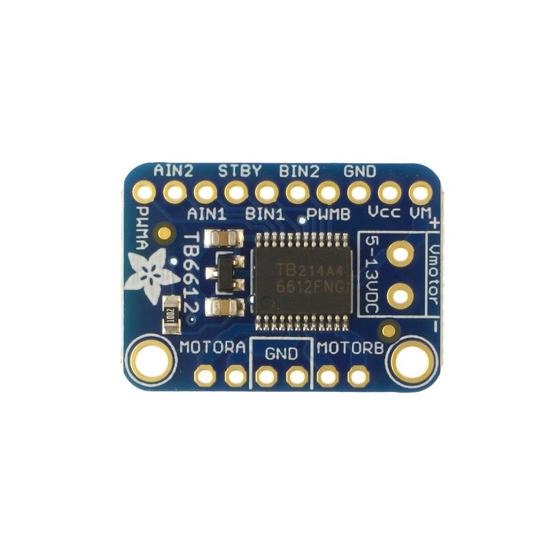 TB6612 1.2A DC/Stepper Motor Driver - moduł z podwójnym sterownikiem ...