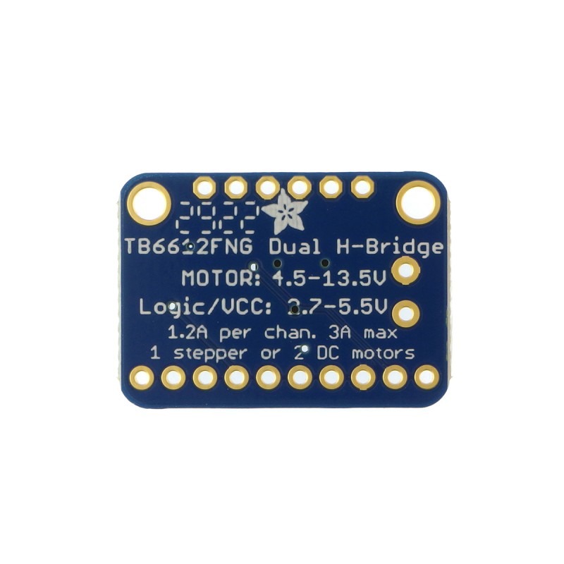 TB6612 1.2A DC/Stepper Motor Driver - moduł z podwójnym sterownikiem ...