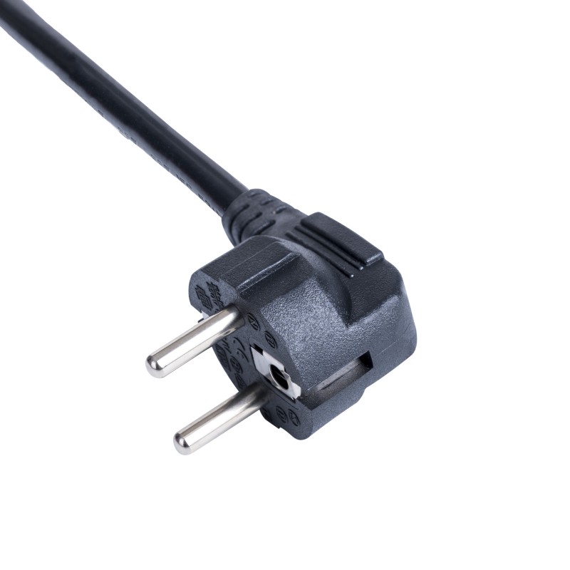 Kabel zasilający Akyga AK-OT-01P bez zakończenia CEE 7/7 250V/50Hz CU 3x1mm2 1.5m - sklep Kamami