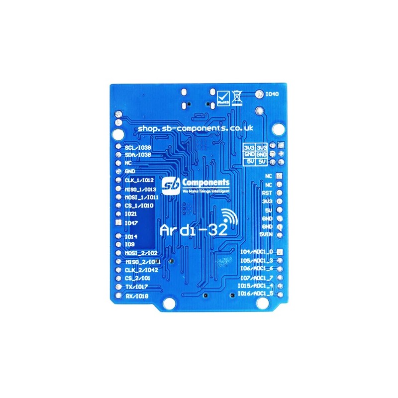 Ardi32 - development board with ESP32-S3-WROOM-1 module - Kamami on-line store