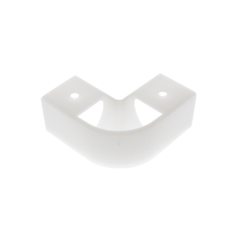 Corner connector of V-shaped mounting profiles, white - Kamami on-line ...