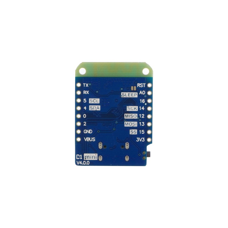 WeMos D1 Mini V4.0 - development board with ESP8266EX (USB type C ...