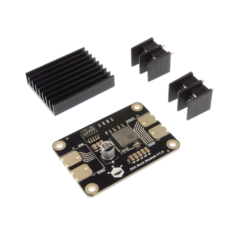 60W Adjustable DC-DC Buck Converter - DC-DC Step-Down Converter 5V 18A ...