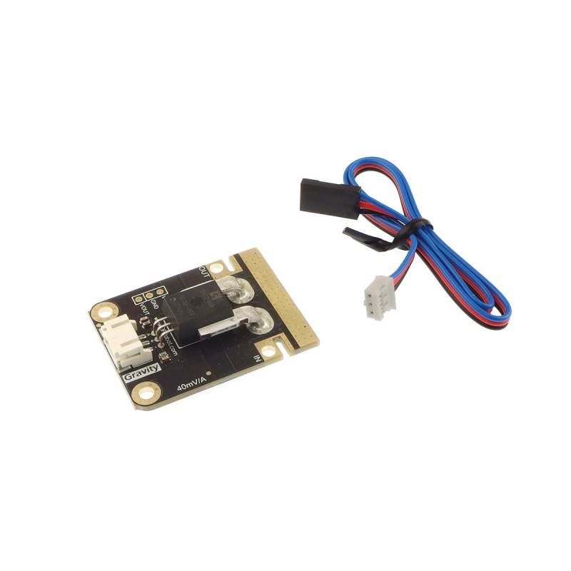 Gravity: Analog Current Sensor 50A (AC/DC) V2 - moduł z analogowym ...